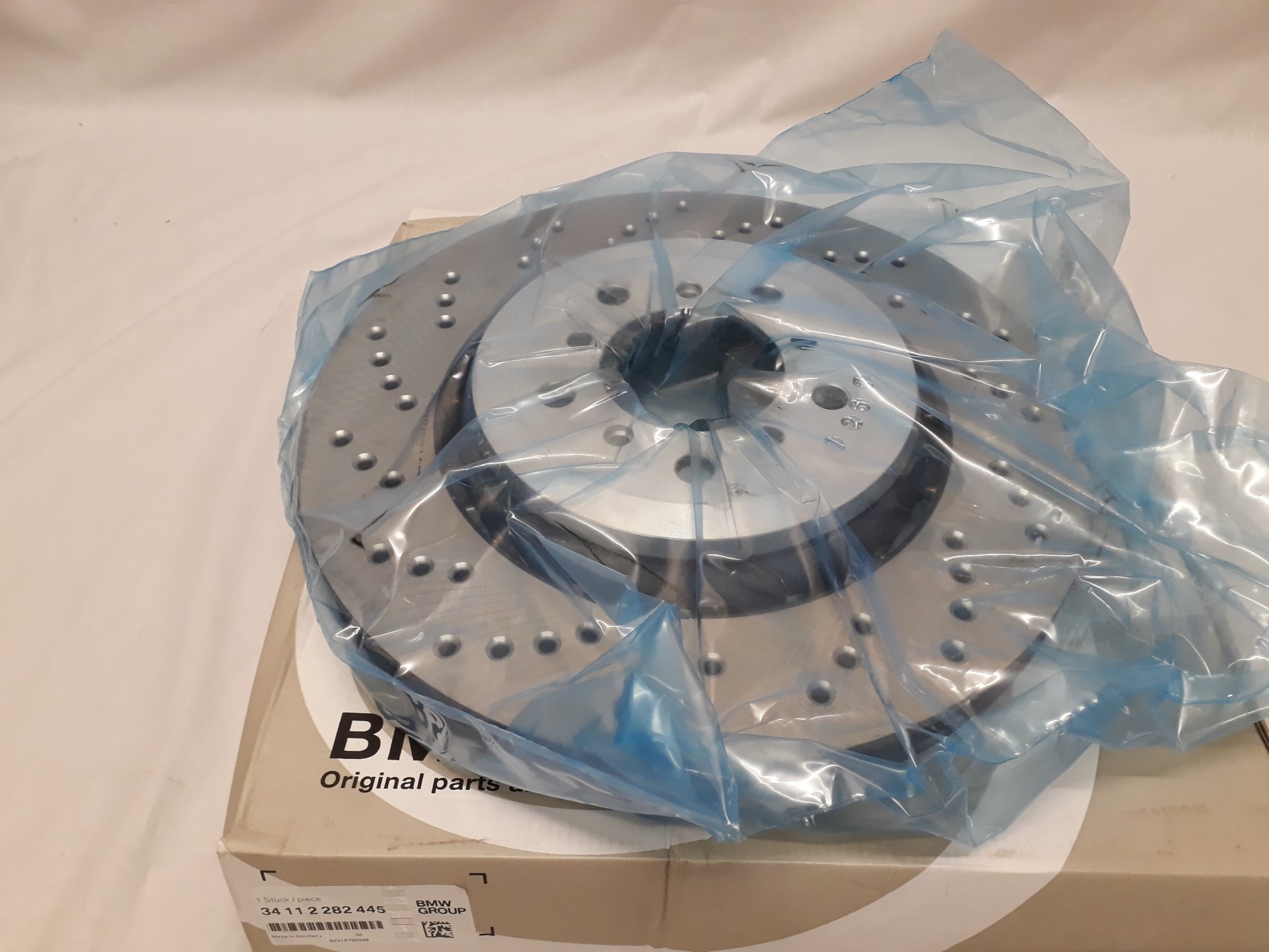 Front Brake Disc 345X28 Left E46 M3 CSL